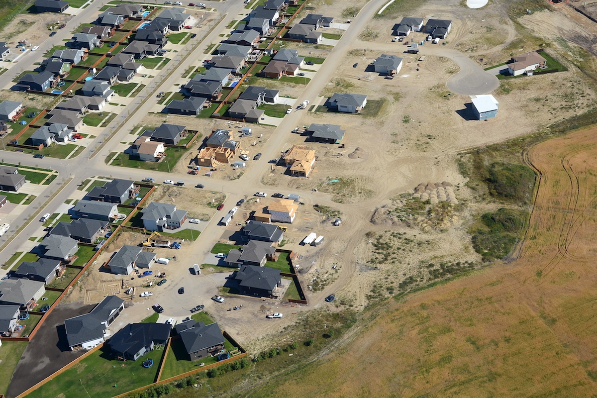 A handful of aerial photos from over Brandon earlier today ...