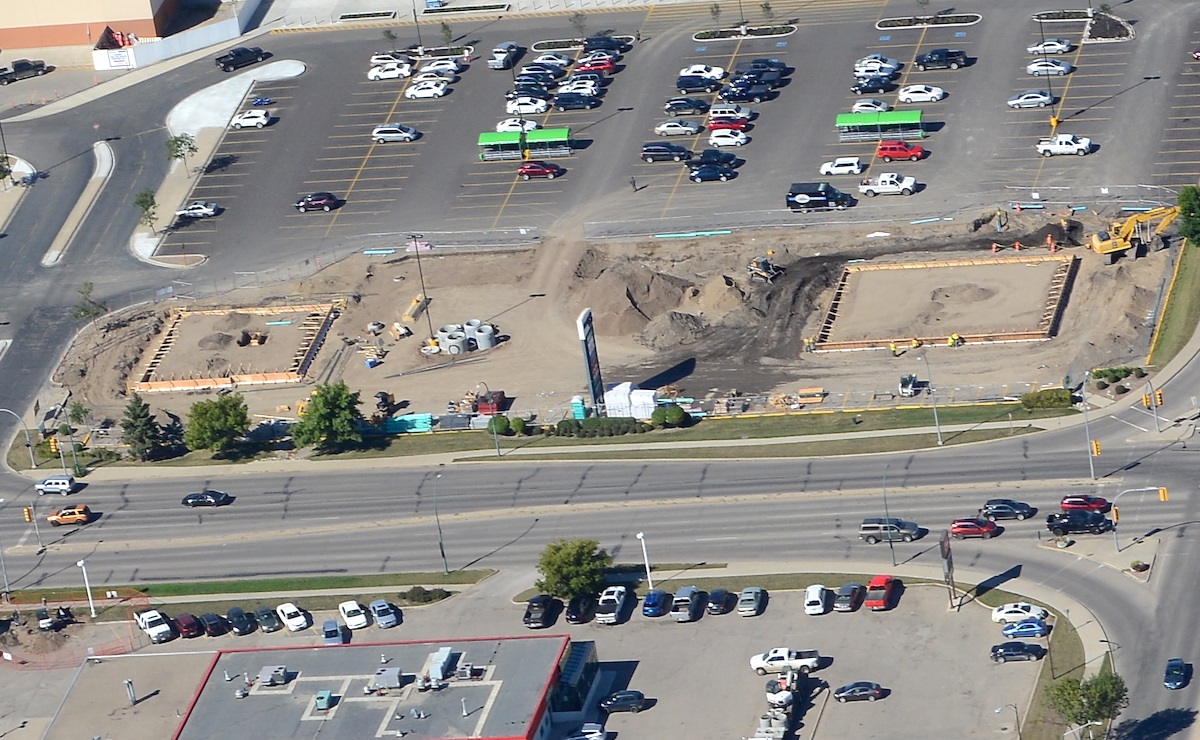 A handful of aerial photos from over Brandon earlier today ...