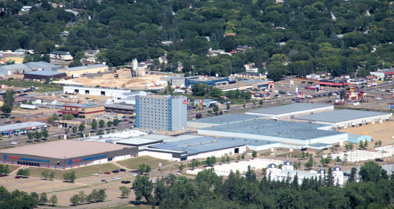 A handful of aerial photos from over Brandon earlier today ...