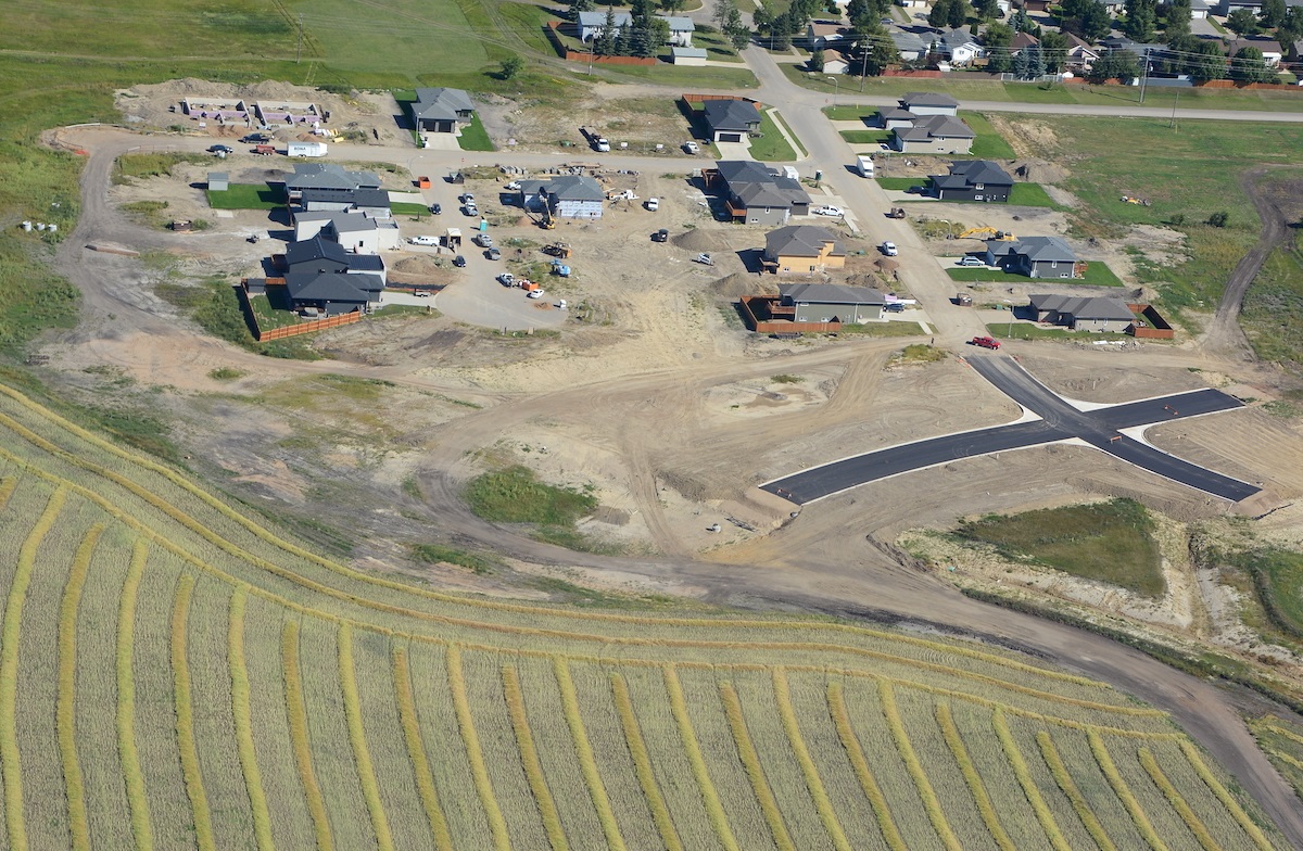 A handful of aerial photos from over Brandon earlier today ...