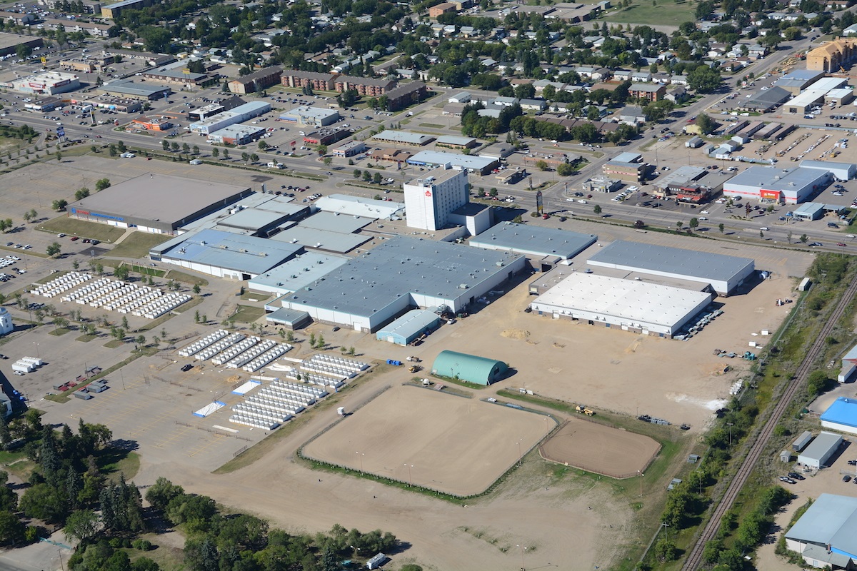 A handful of aerial photos from over Brandon earlier today ...