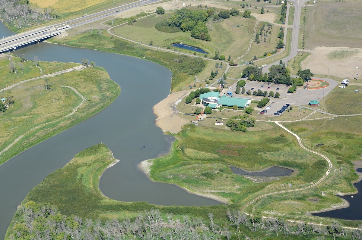 A handful of aerial photos from over Brandon earlier today ...