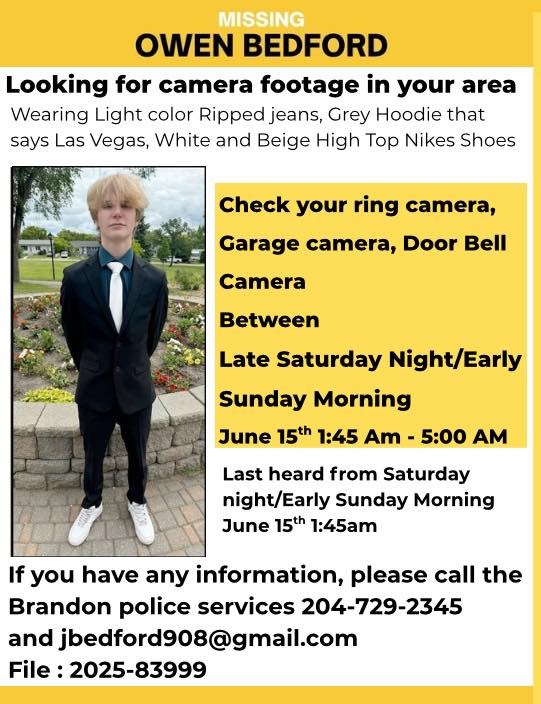 Missing Brandon teen | Discussions | eBrandon - Brandon, Manitoba's ...