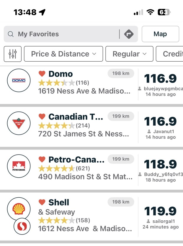 Gas Prices in Brandon | Discussions | eBrandon - Brandon, Manitoba's ...